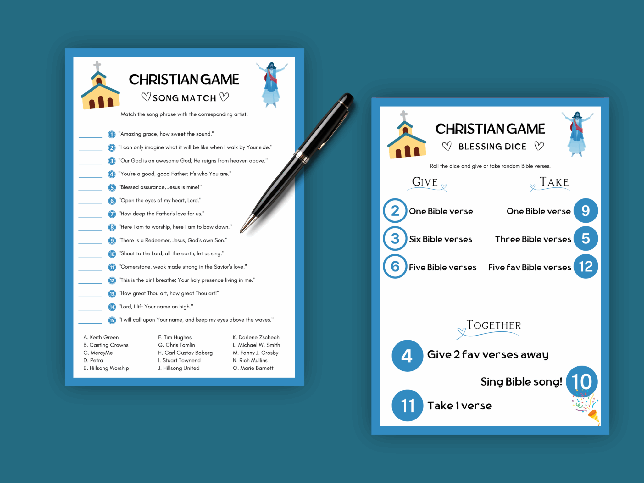 10 Fun and Easy Christian Games for Family Gatherings - Printable Games ...