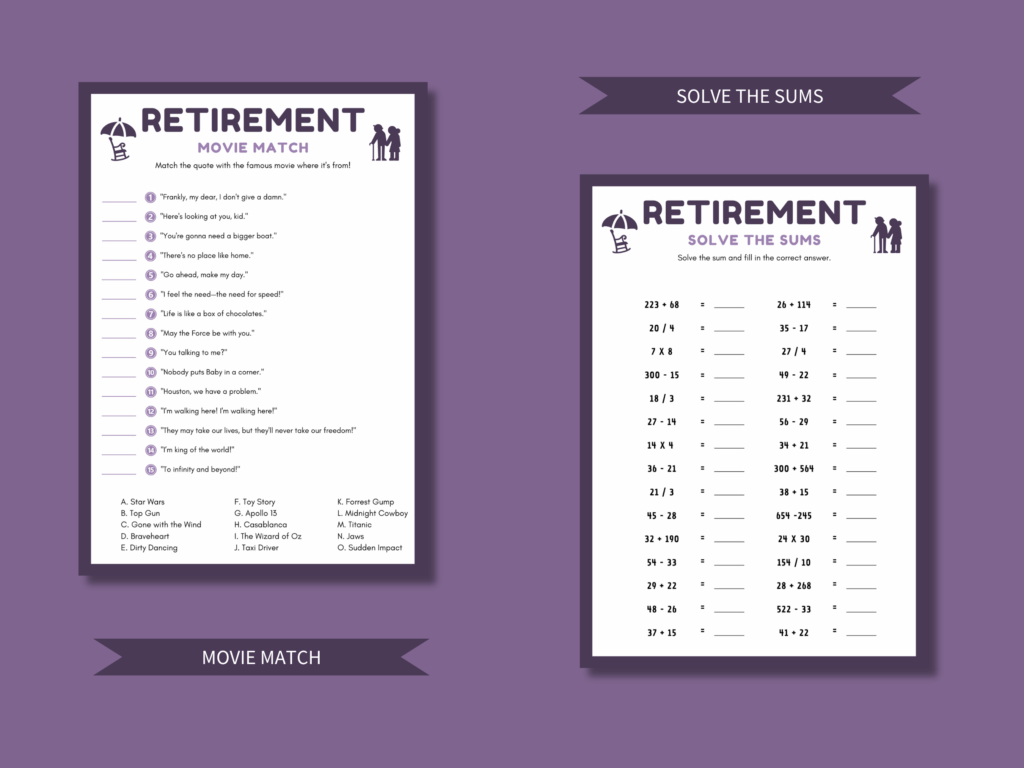 Wonderful Retirement Party Games That Make Goodbyes Feels Great ...